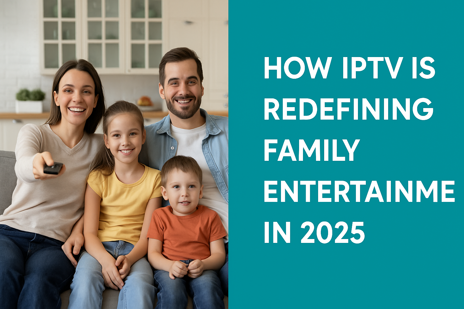 How IPTV is Redefining Family Entertainment in 2025 - ULTRA IPTV PRO